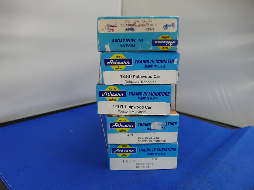 Athearn HO - Set 0f 5 Pulpwood Cars (used) – Tony Green Steam Models
