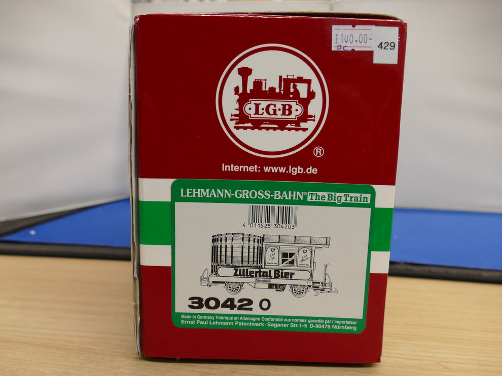 LGB 30420 Zillertal Beer Car (used) – Tony Green Steam Models