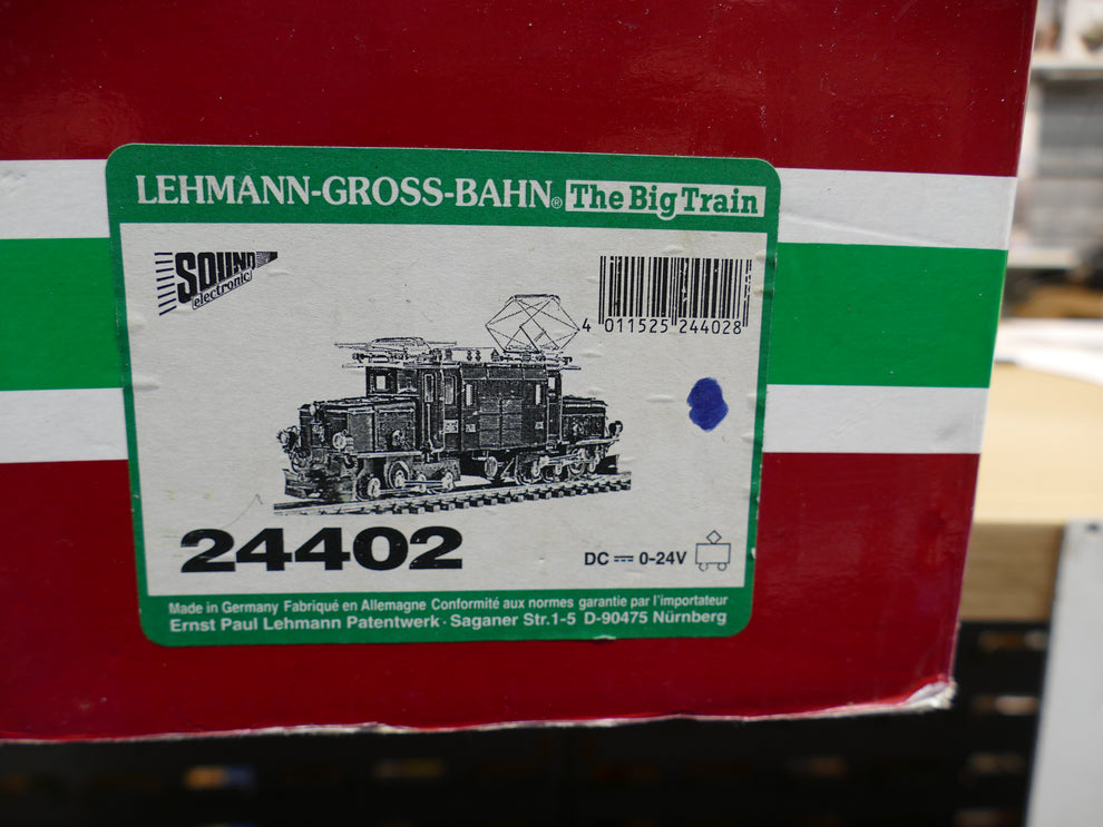 LGB G Scale - 24402 Blue Alpine Crocodile (used) – Tony Green Steam Models