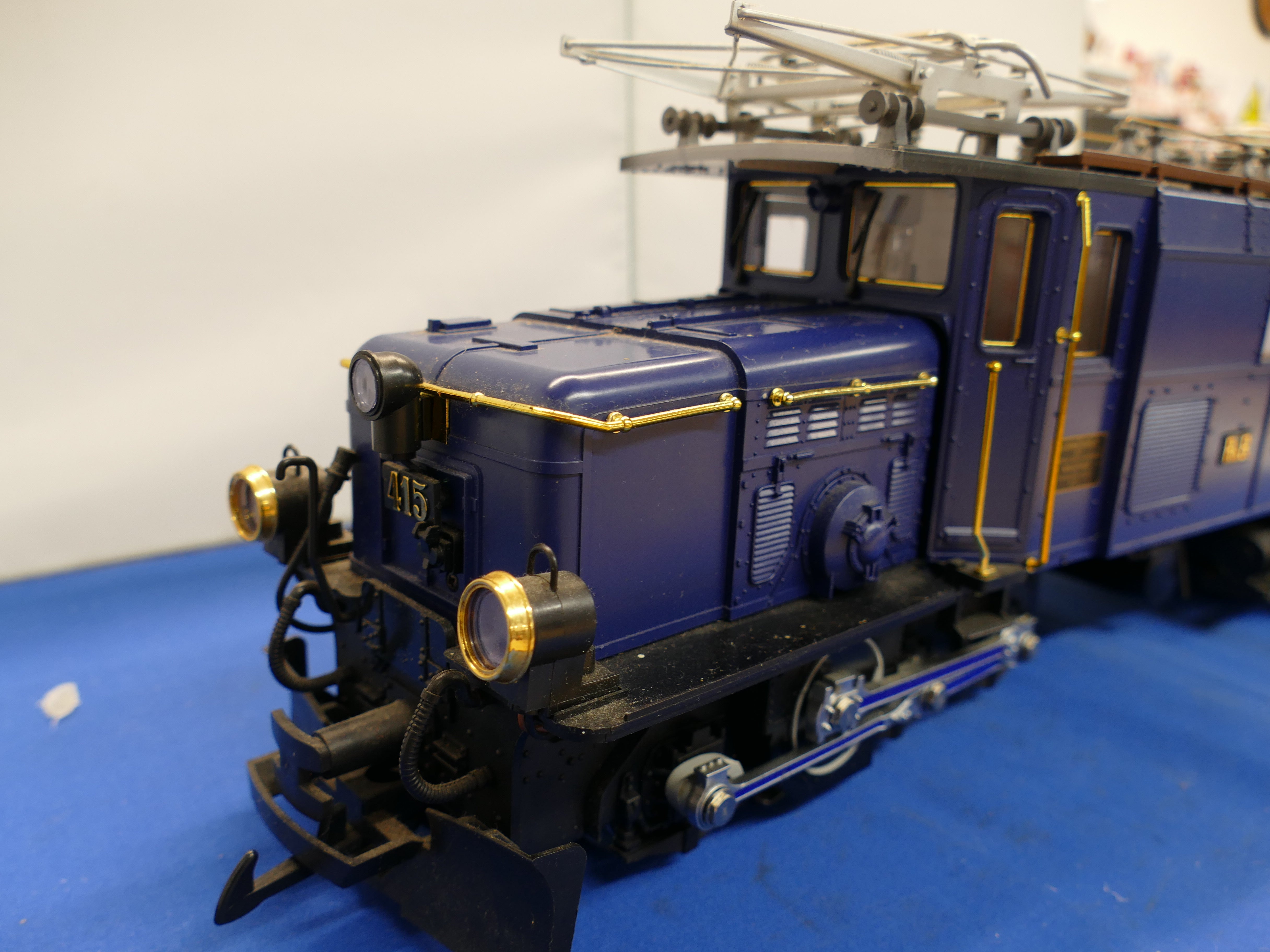 LGB G Scale - 24402 Blue Alpine Crocodile (used) – Tony Green Steam Models