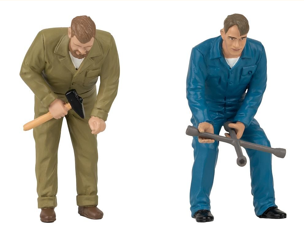 Pola 331529 Mechanics (2) Figure Set – Tony Green Steam Models