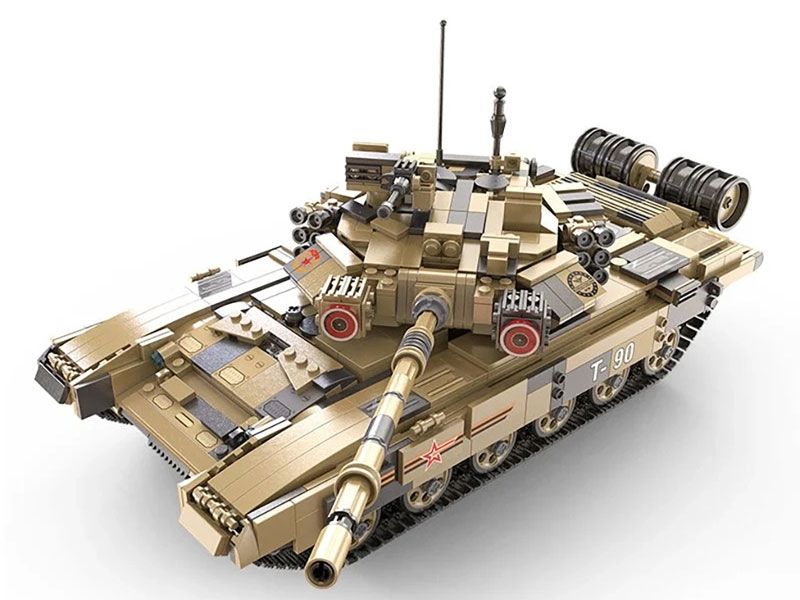 T90 capital tank - 1722pcs - C61003W – Tony Green Steam Models